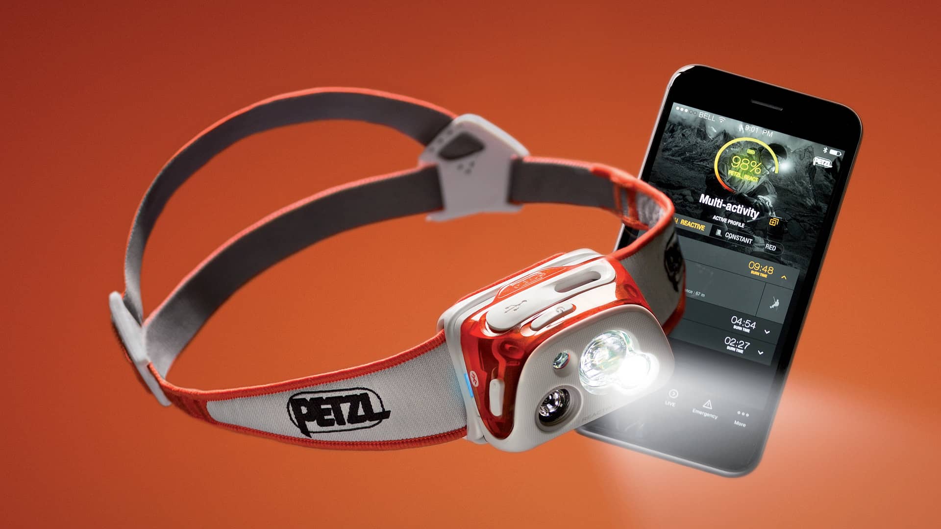 REACTIK+ Rechargeable and programmable headlamp - REACTIVE LIGHTING ...