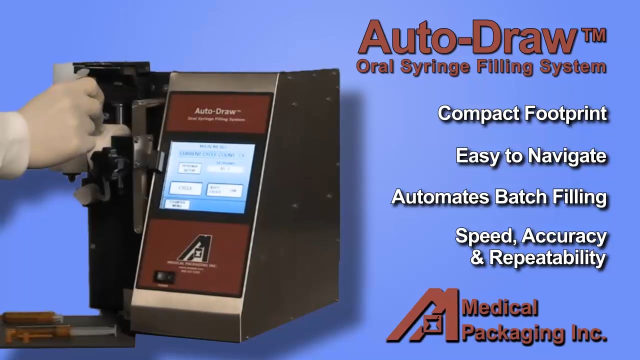 Auto-Draw® Oral Syringe Filling System on Vimeo
