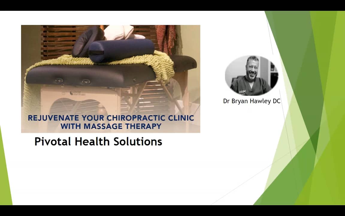 Rejuvenate Your Chiropractic Clinic With Massage Therapy On Vimeo
