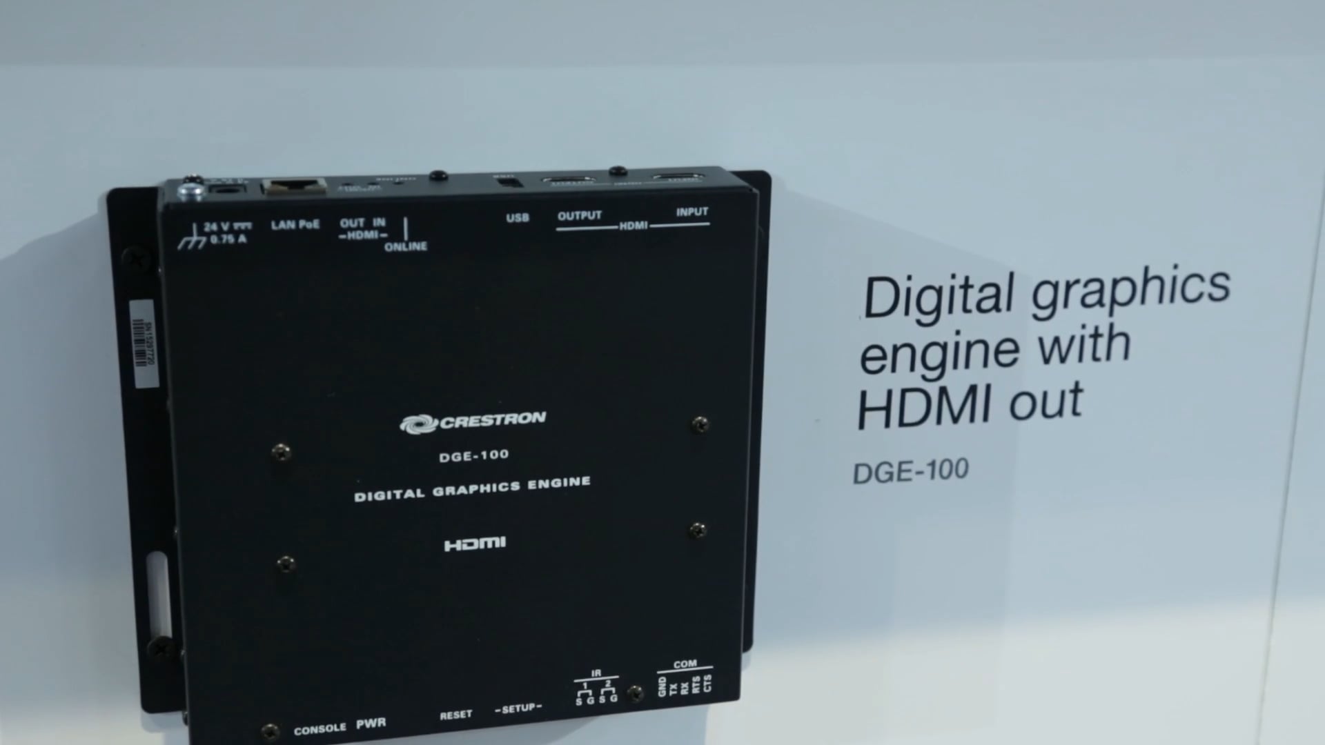 Crestron Touch Screens on Vimeo
