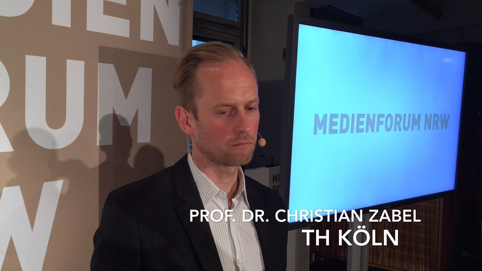 O-Ton Prof. Dr. Christian Zabel #mefo16 on Vimeo