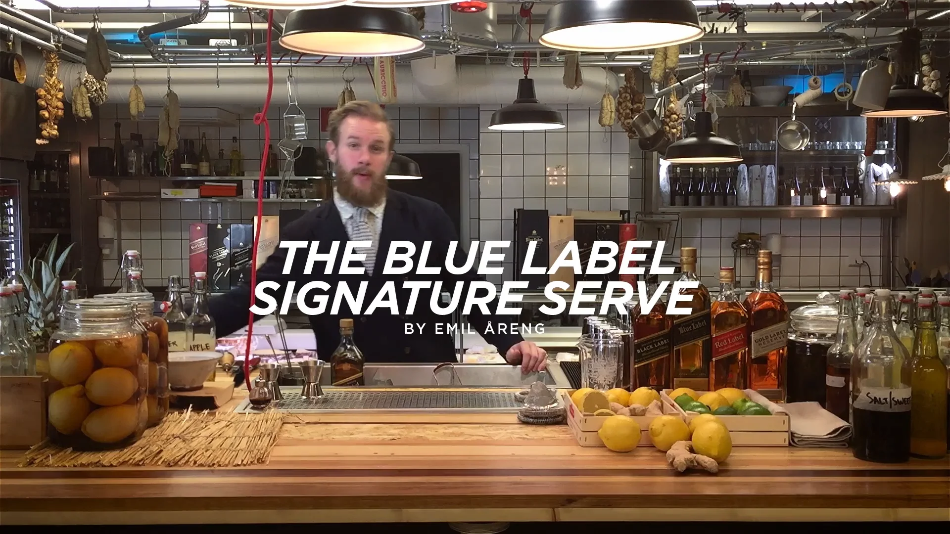 Johnnie Walker - Signature Serve on Vimeo