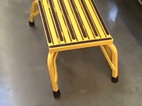 An UnSafe Step Stool for Grocery Stores on Vimeo