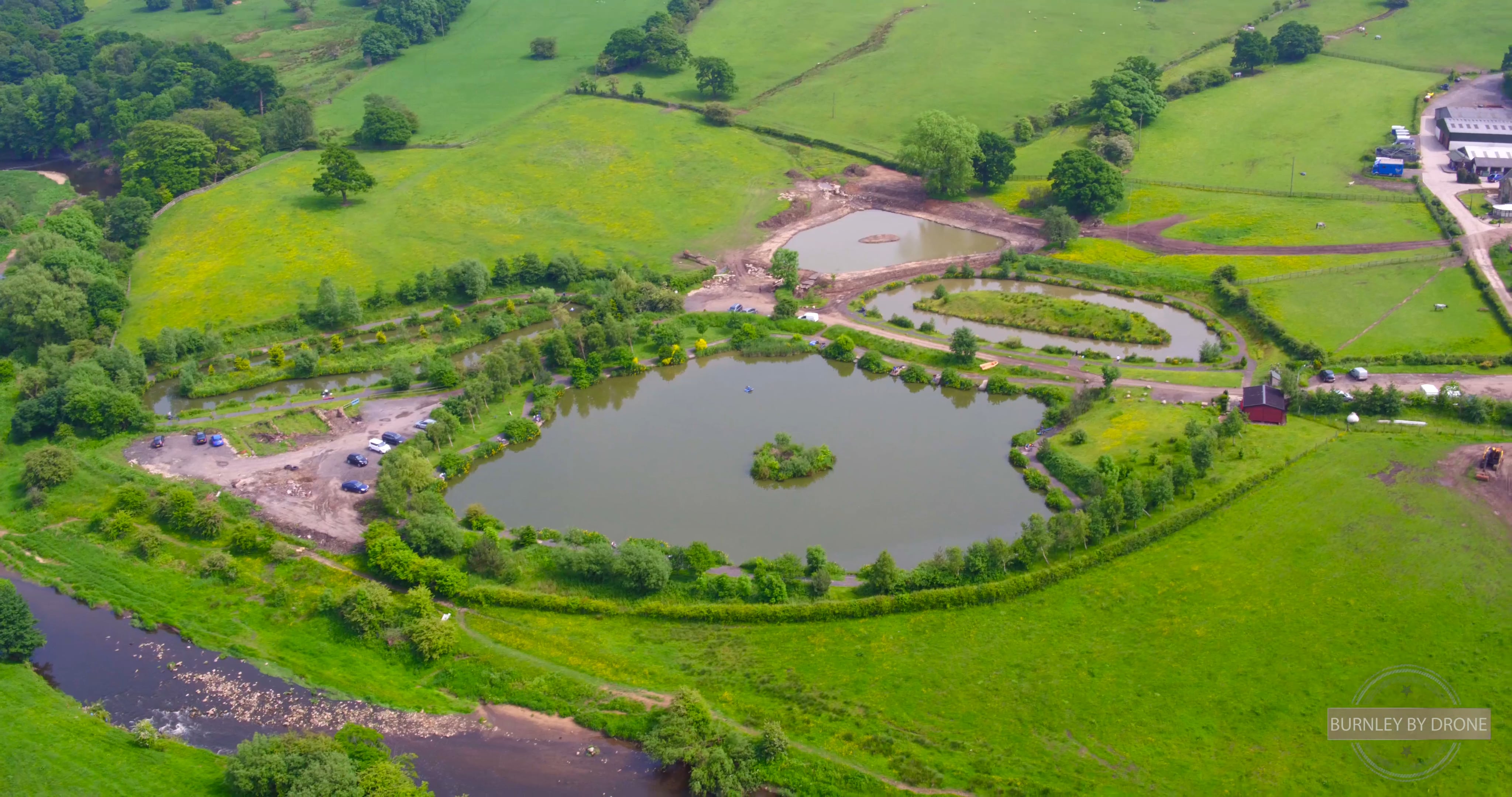 Burnley By Drone - Cornfield_Fishery_001 on Vimeo