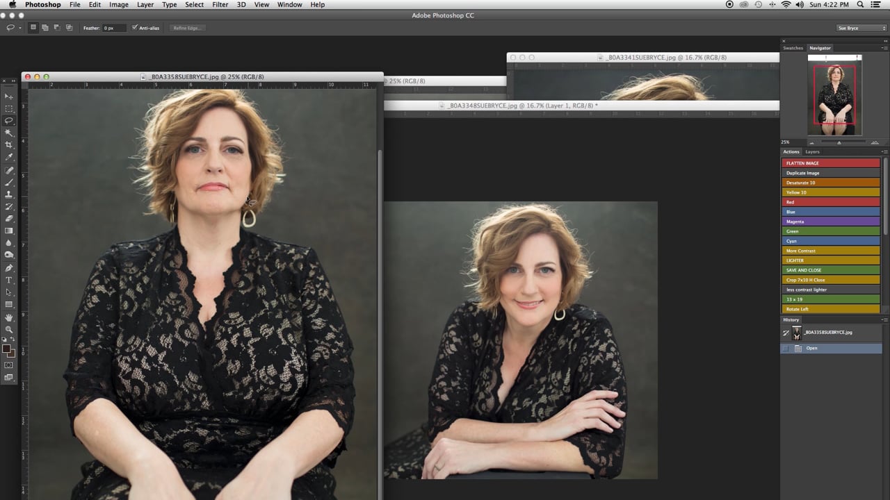 Retouching Rebecca - Curves Shoot: Rebecca Posing Course - The Portrait ...