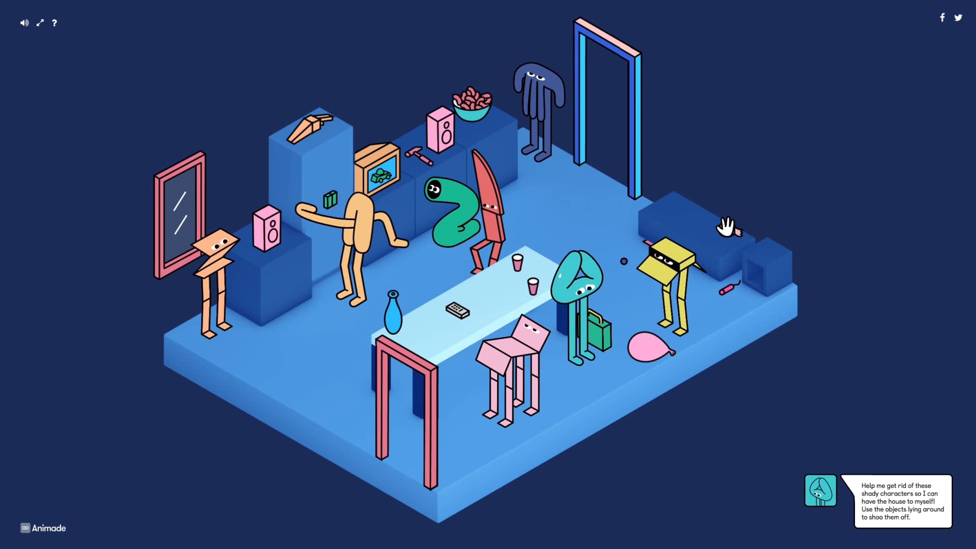 Party Pooper gameplay with sound! on Vimeo