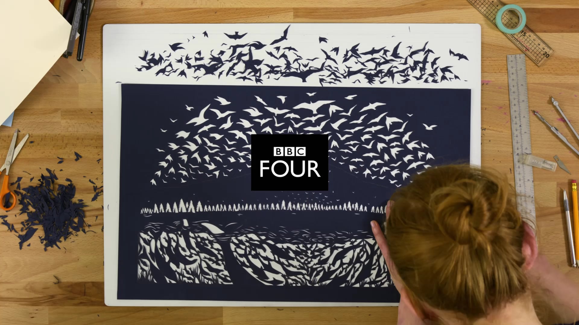BBC4 PAPERCUT IDENT on Vimeo