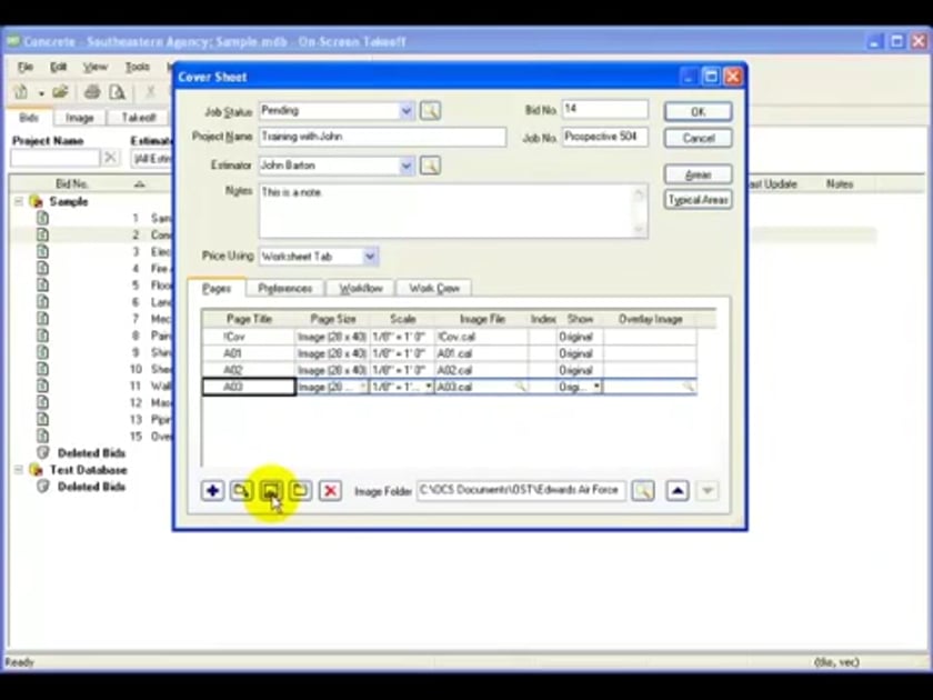 Creating Bids - On Center Software