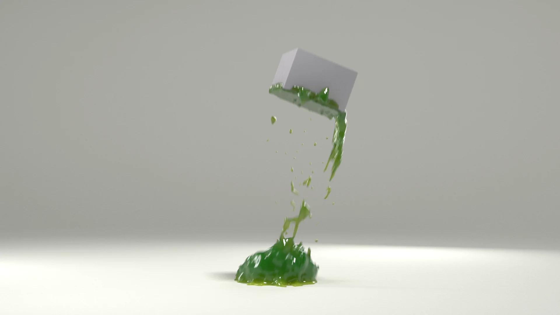 Morve Verte : Sticky Green Goo with some variable break treshold and ...