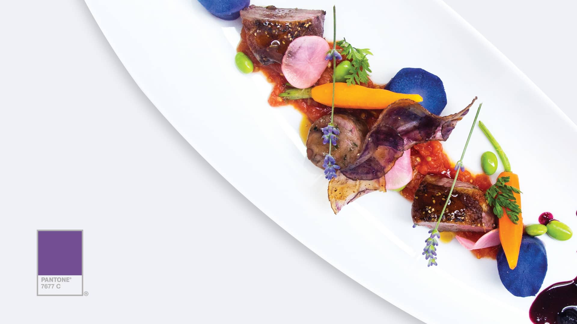 Pantone 7677 C Tea Entreé No.4 | #PaletteForYourPalate on Vimeo