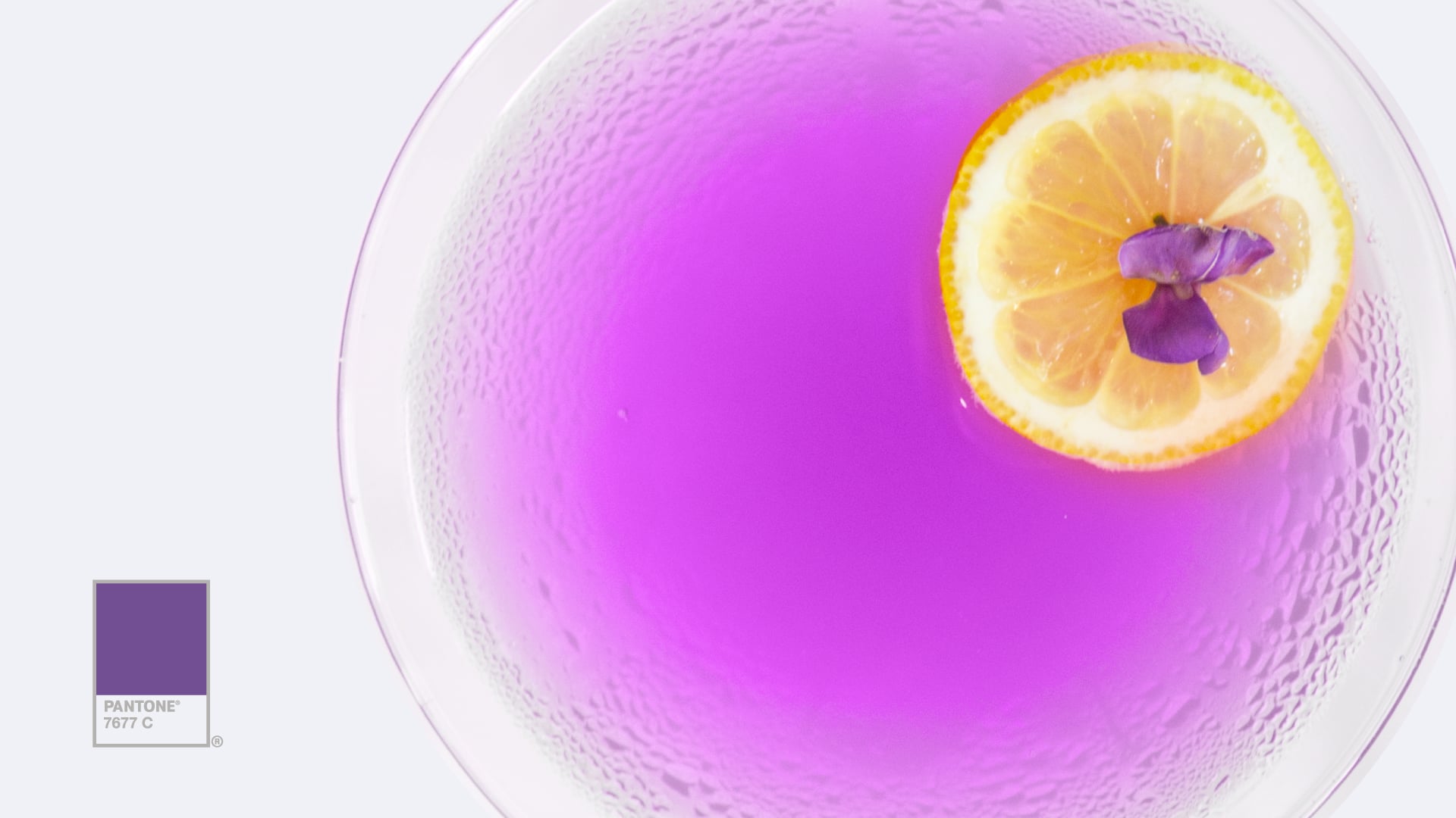 Pantone 7677 C Tea Cocktail No.4 | #PaletteForYourPalate on Vimeo