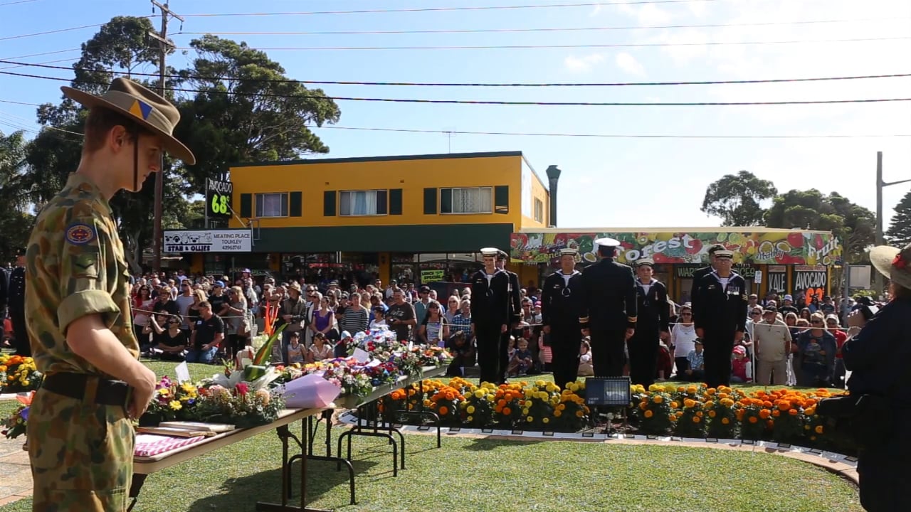Anzac Day 2016 Toukley RSL Sub Branch on Vimeo
