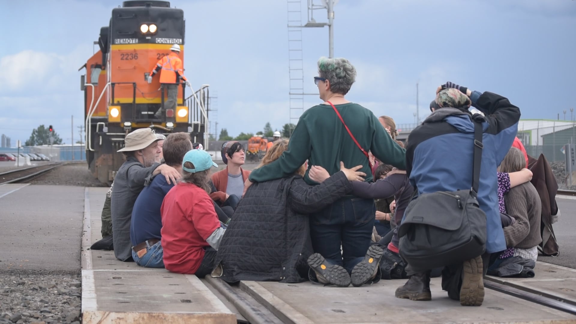 6/18/2016 - Vancouver, WA, oil train protest on Vimeo
