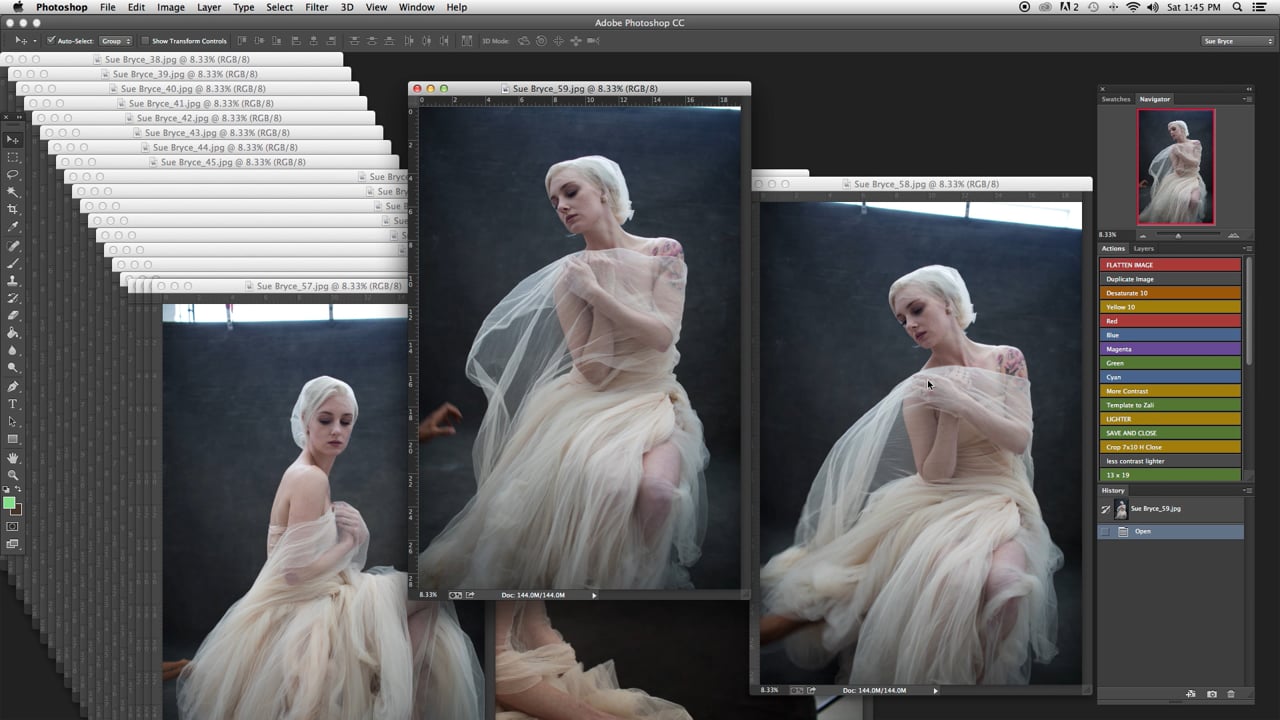 Balancing Light and Contrast - Retouching Dance Style Portraits - The ...
