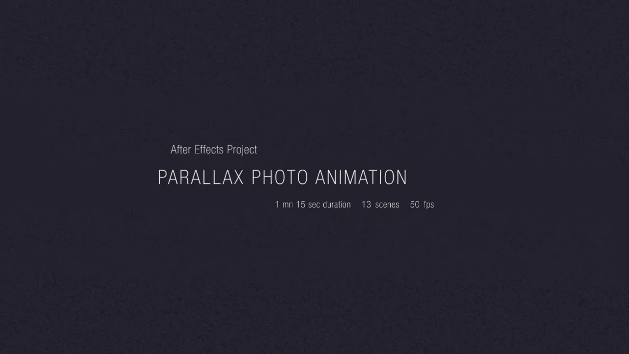 Parallax Photo Anim on Vimeo