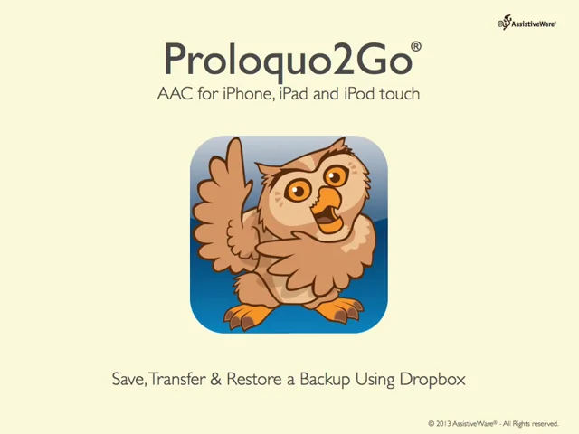 Proloquo2go Logo
