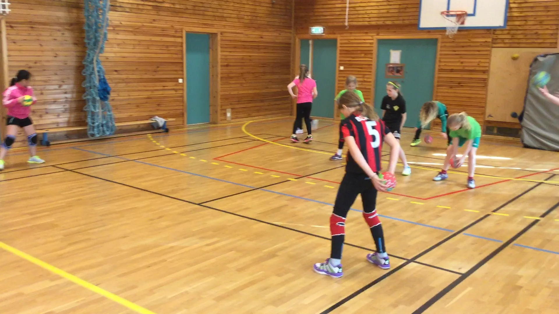Teknisk trening 6-9 år - Kast og mottak - MH_GT Kast og mottak med ...