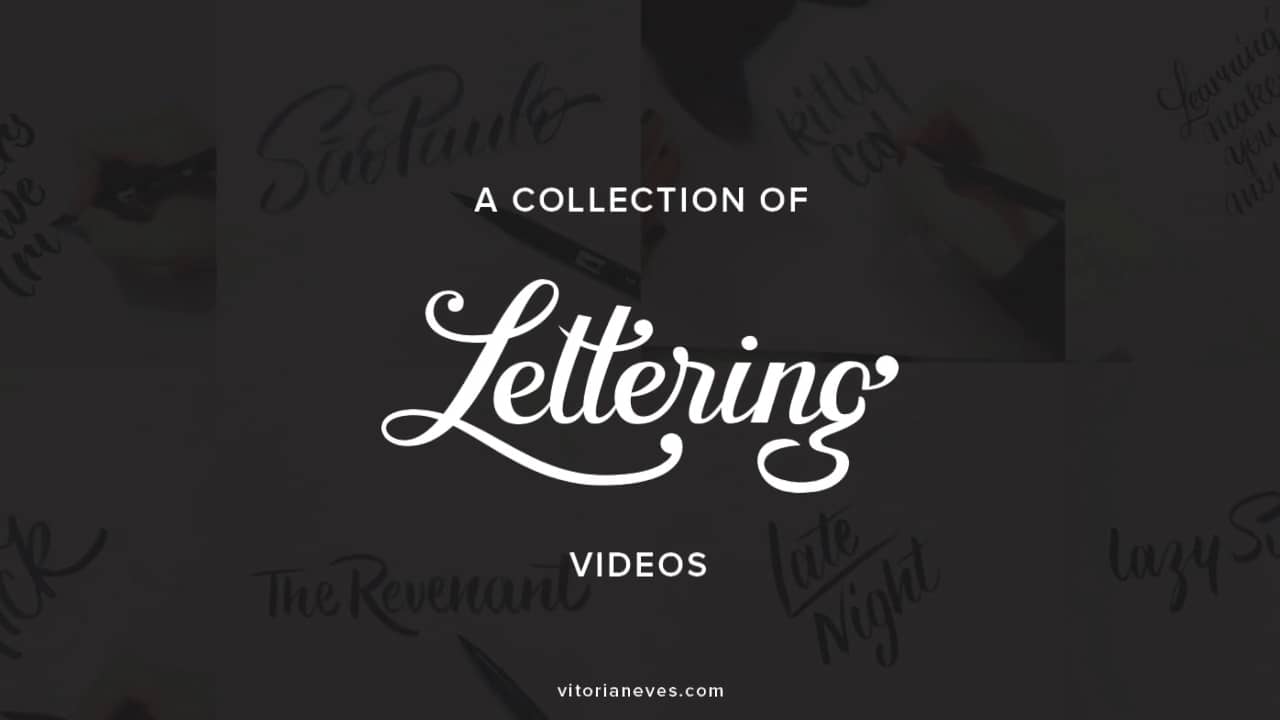 Brush Lettering - Vol. I on Vimeo