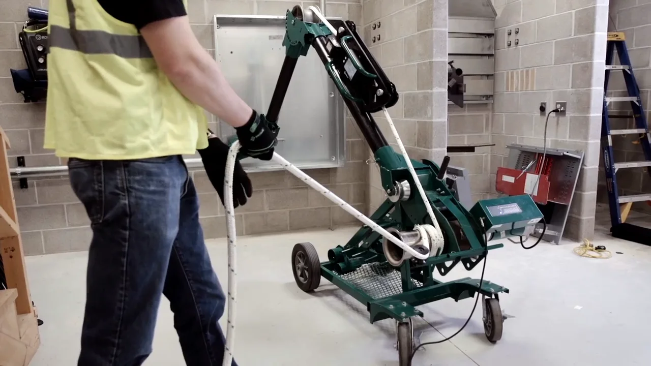 Greenlee G-Series Smart Pull Video on Vimeo