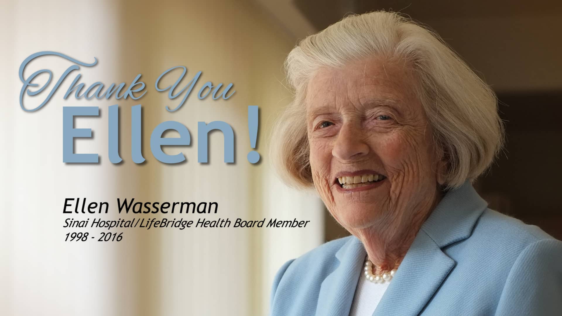 22037-LBH-Ellen Wasserman-Recognition Video-LONG VERSION on Vimeo