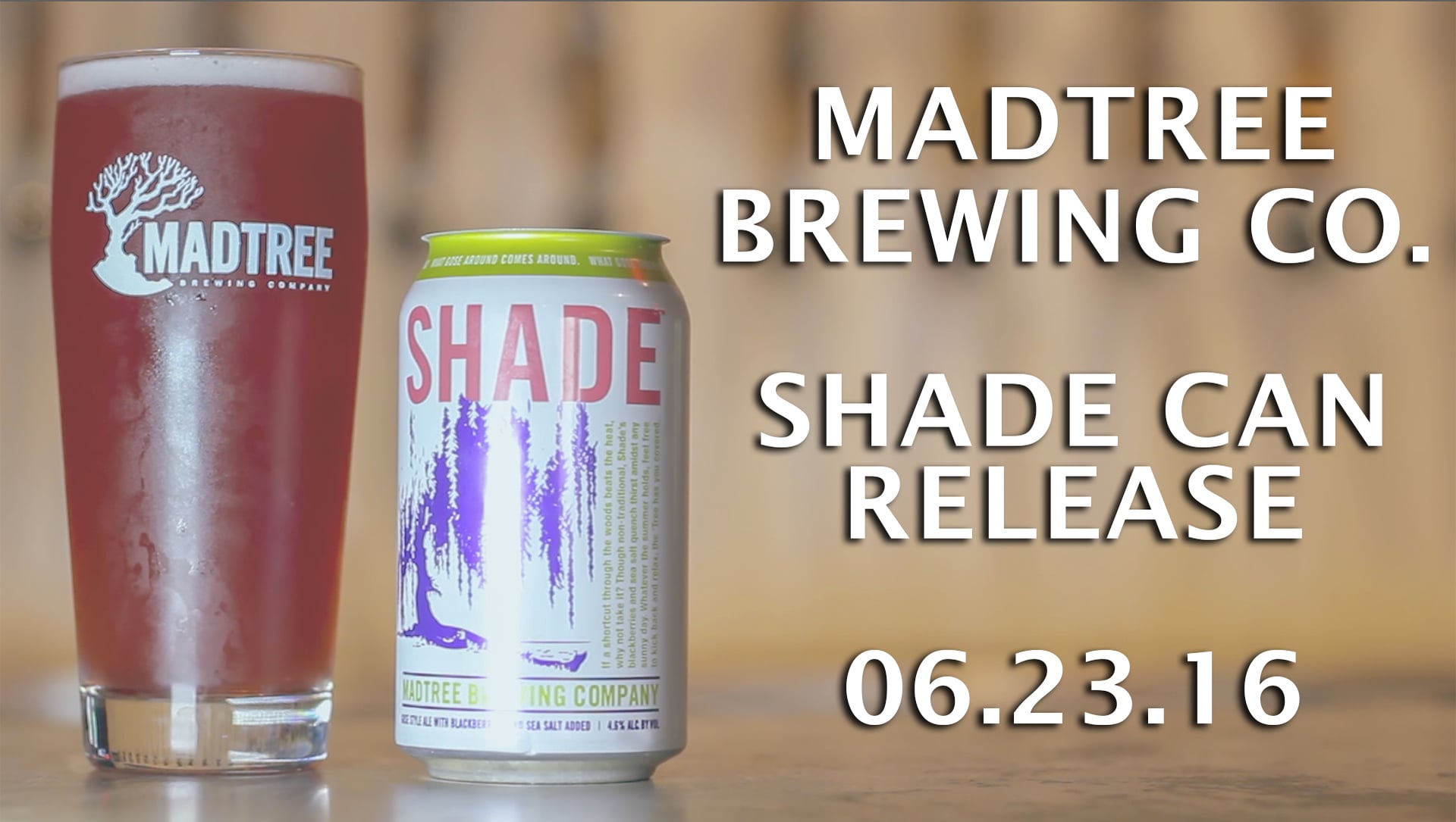 MadTree Brewing - Shade on Vimeo