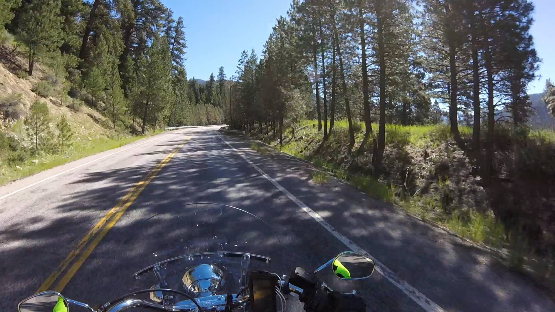 Banks Lowman Road, Payette River valley, Boise National Forest, Idaho ...