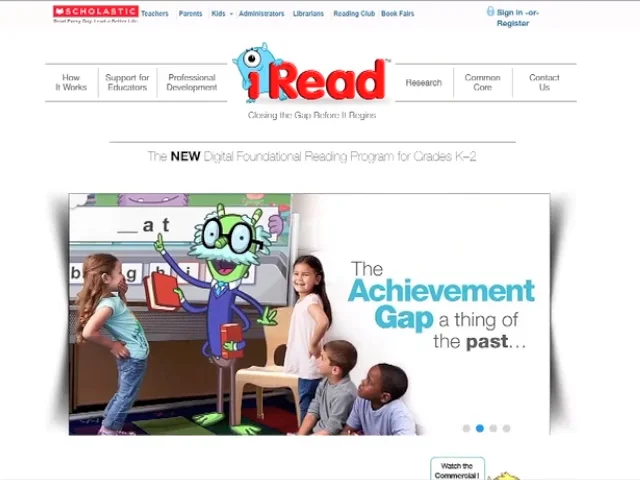 Scholastic iRead Website on Vimeo