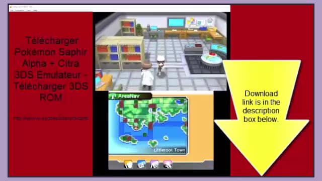 [Tutoriél] Pokémon Saphir Alpha Citra 3DS Emulateur Rom - Télécharger ...