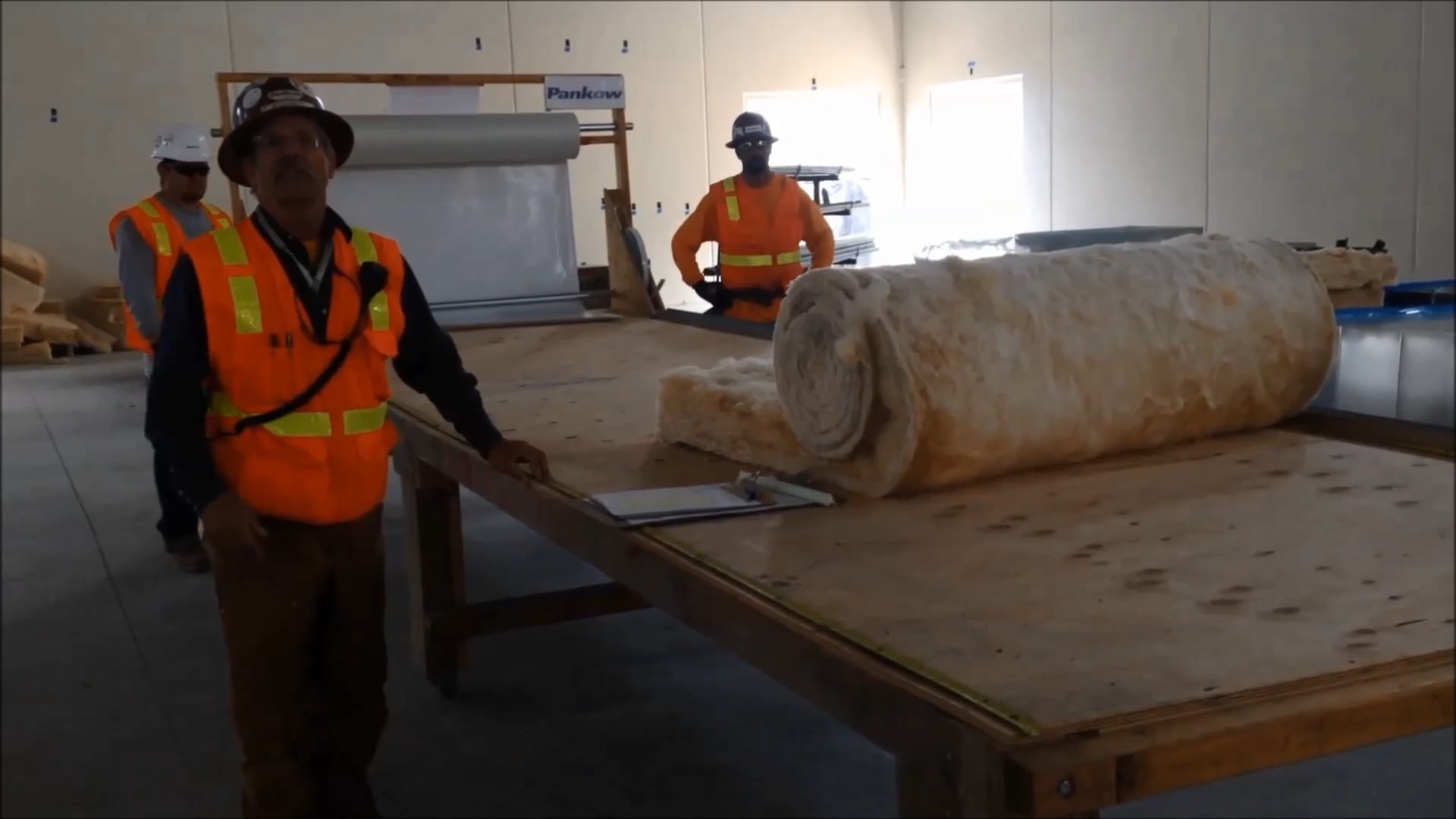 Insulation and Gym Guard Table_EPAGym on Vimeo