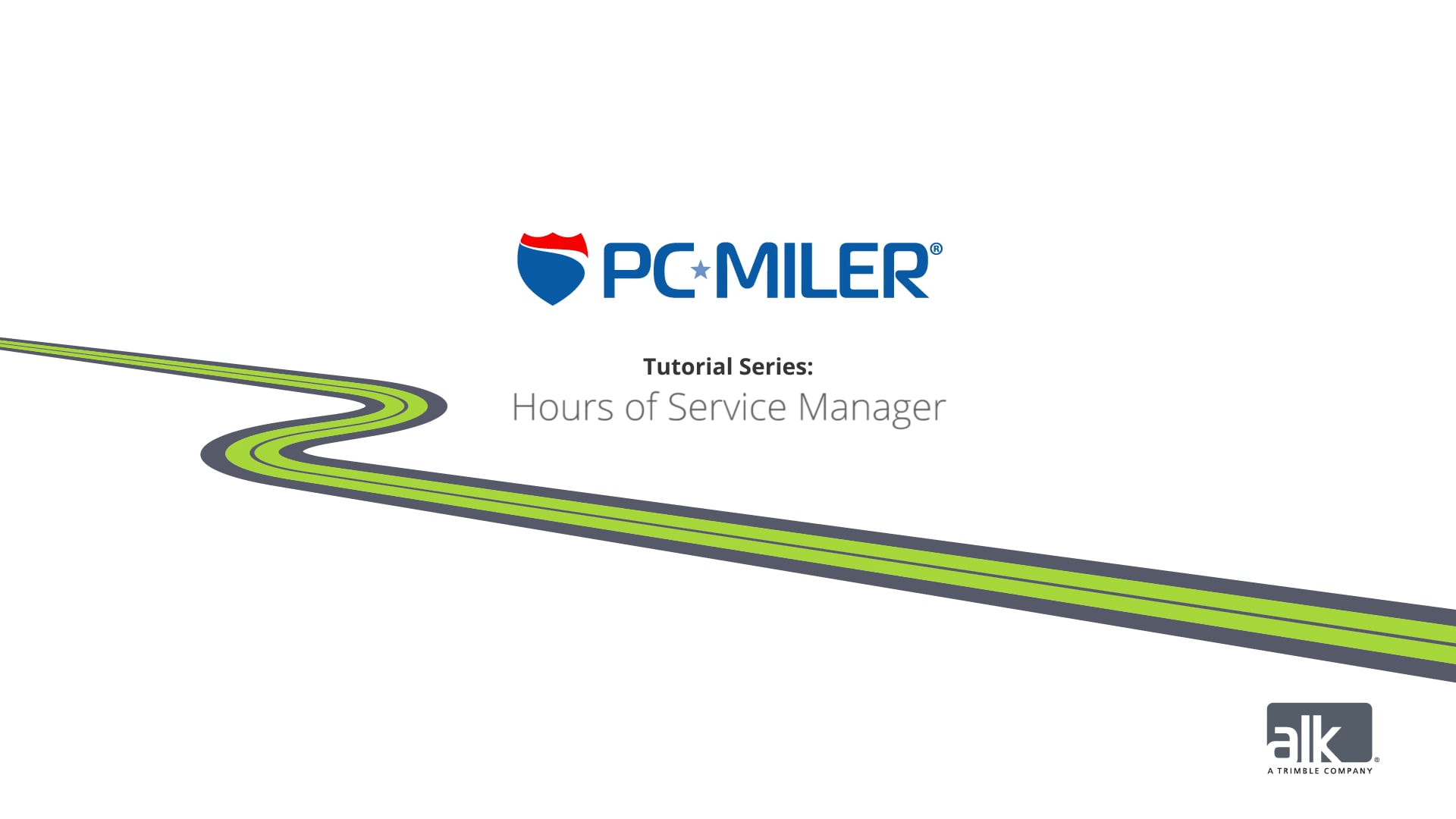PC*MILER - PC*MILER Tutorial Series: Hours of Service Manager on Vimeo