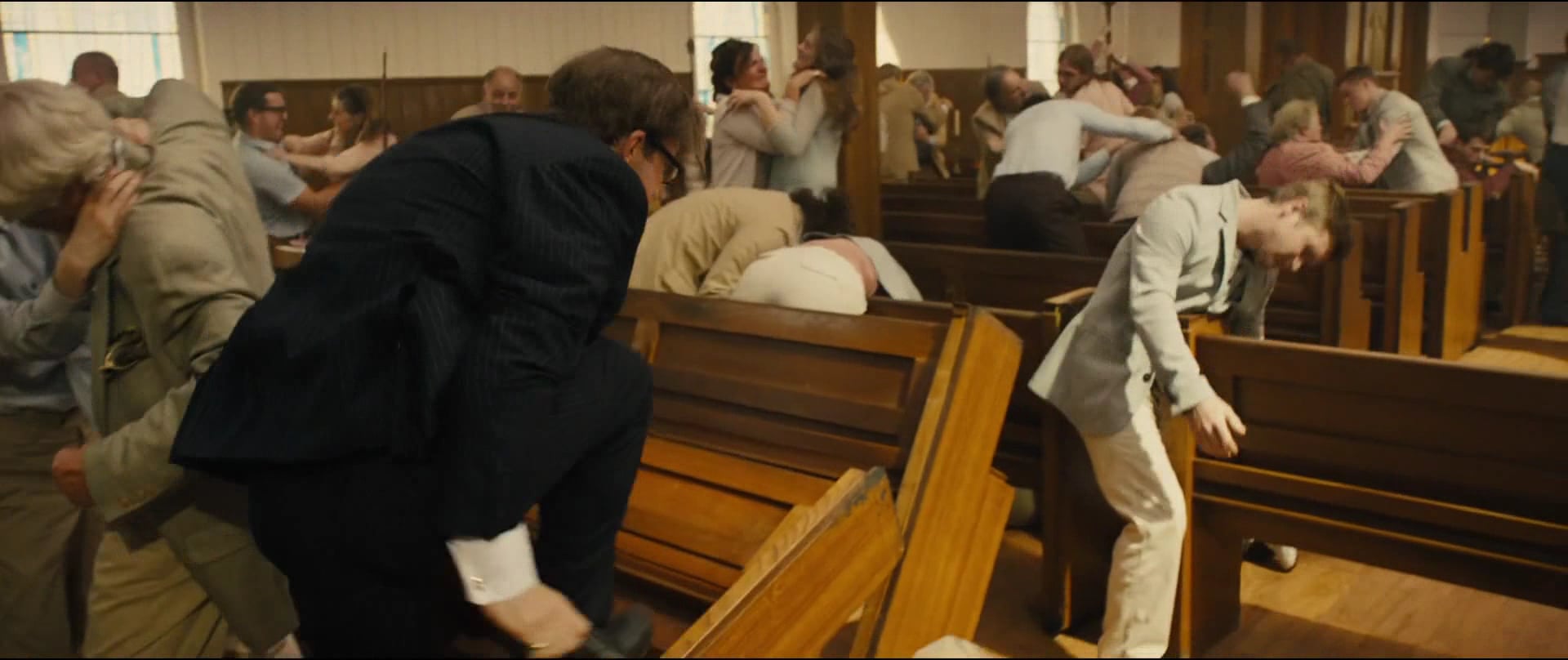 Kingsman: The Secret Service - Church Scene