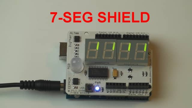 7-Segment Display Shield on Vimeo