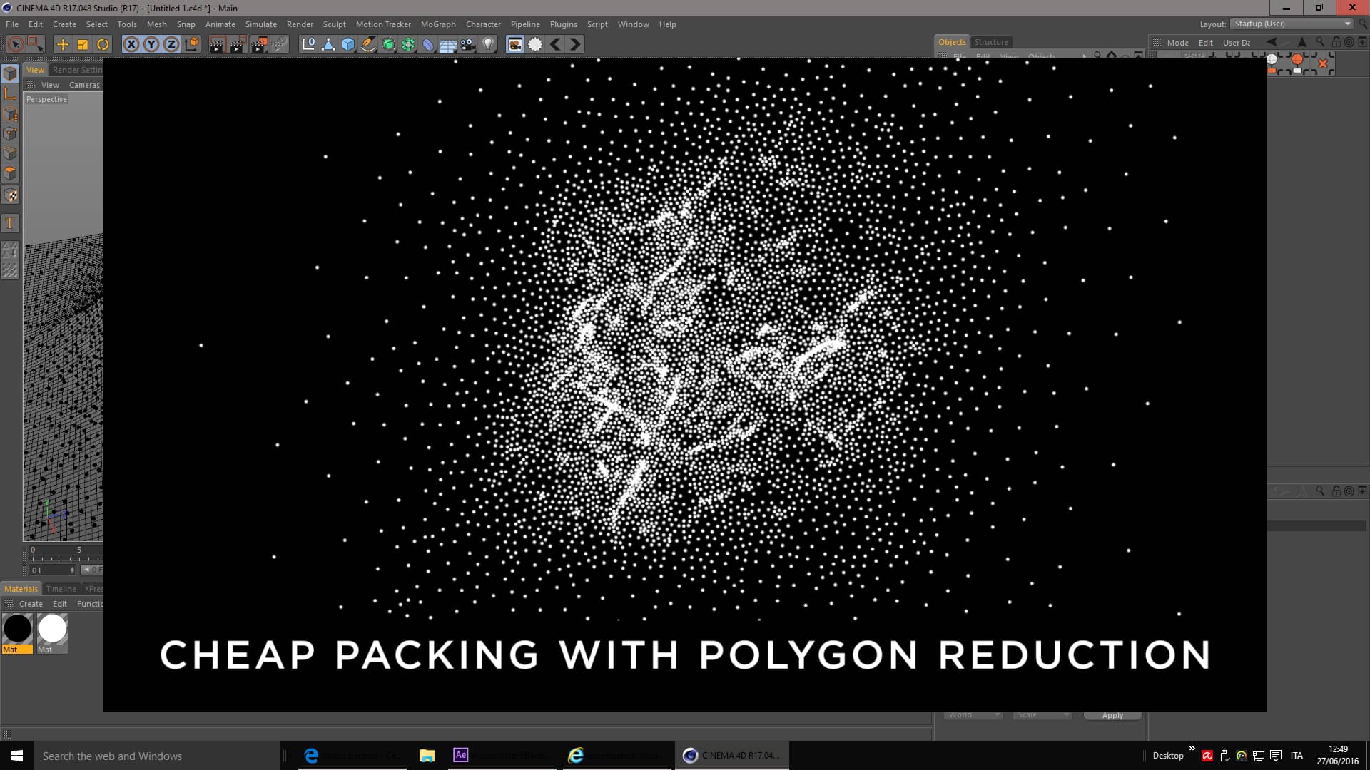 C4D tip - Even distribution of Clones on Surfaces on Vimeo
