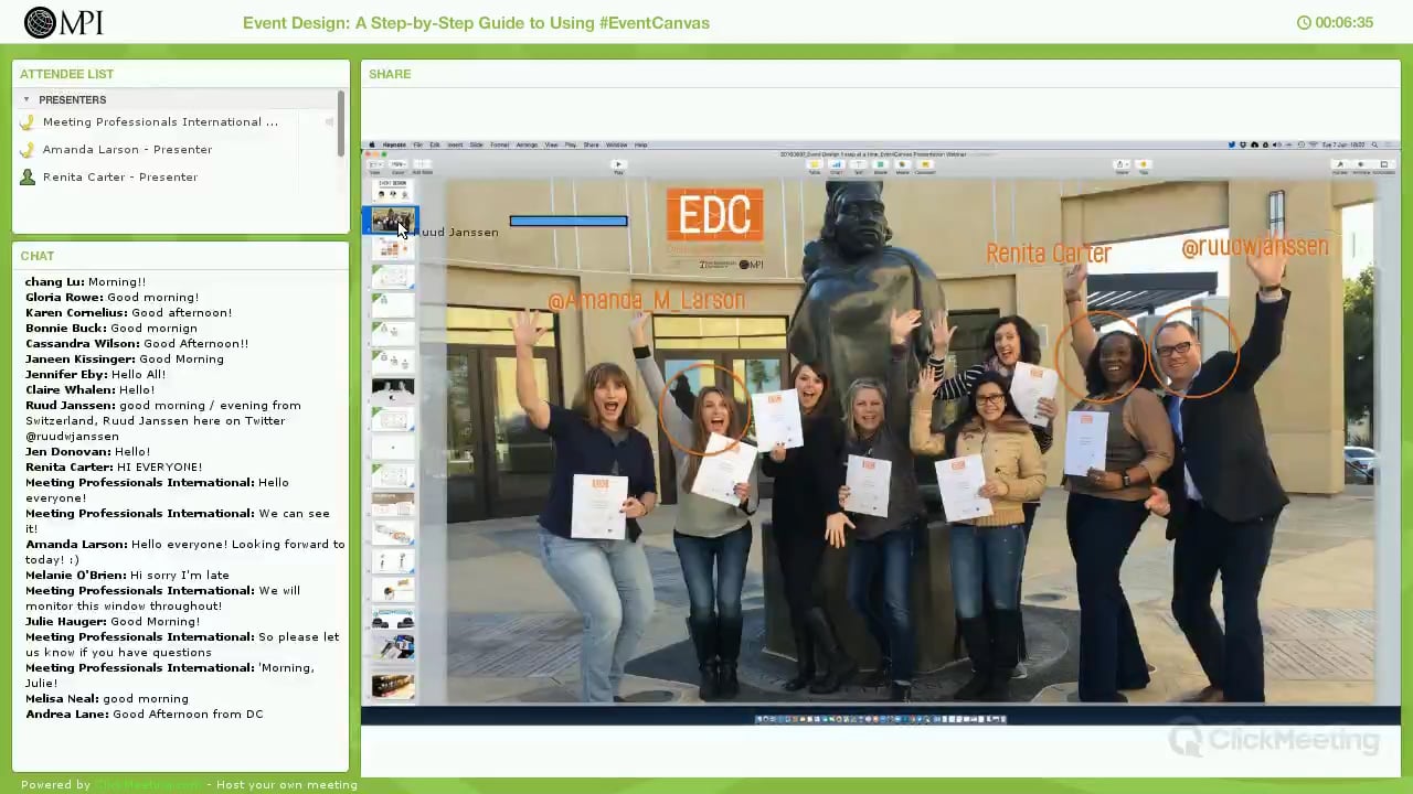 EVENT DESIGN; a step by step guide to using the #EventCanvas - Webinar ...