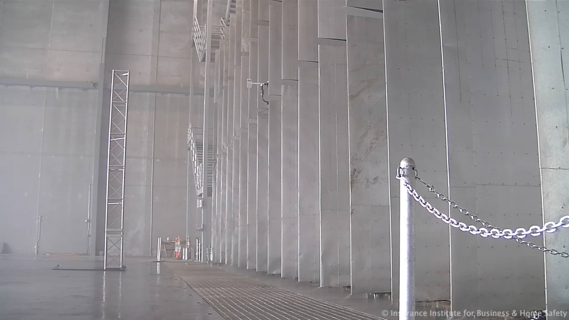 Wind Driven Rain Testing at IBHS Research Center with UF Hurricane ...