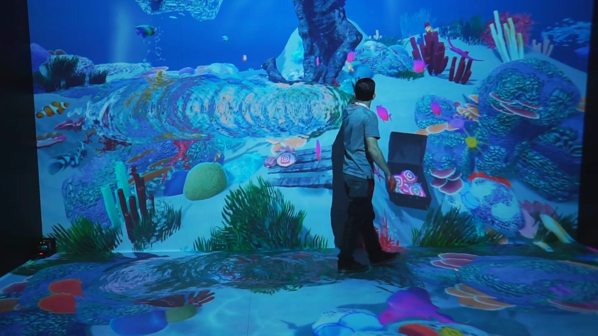 Instagram Interactive Aquarium