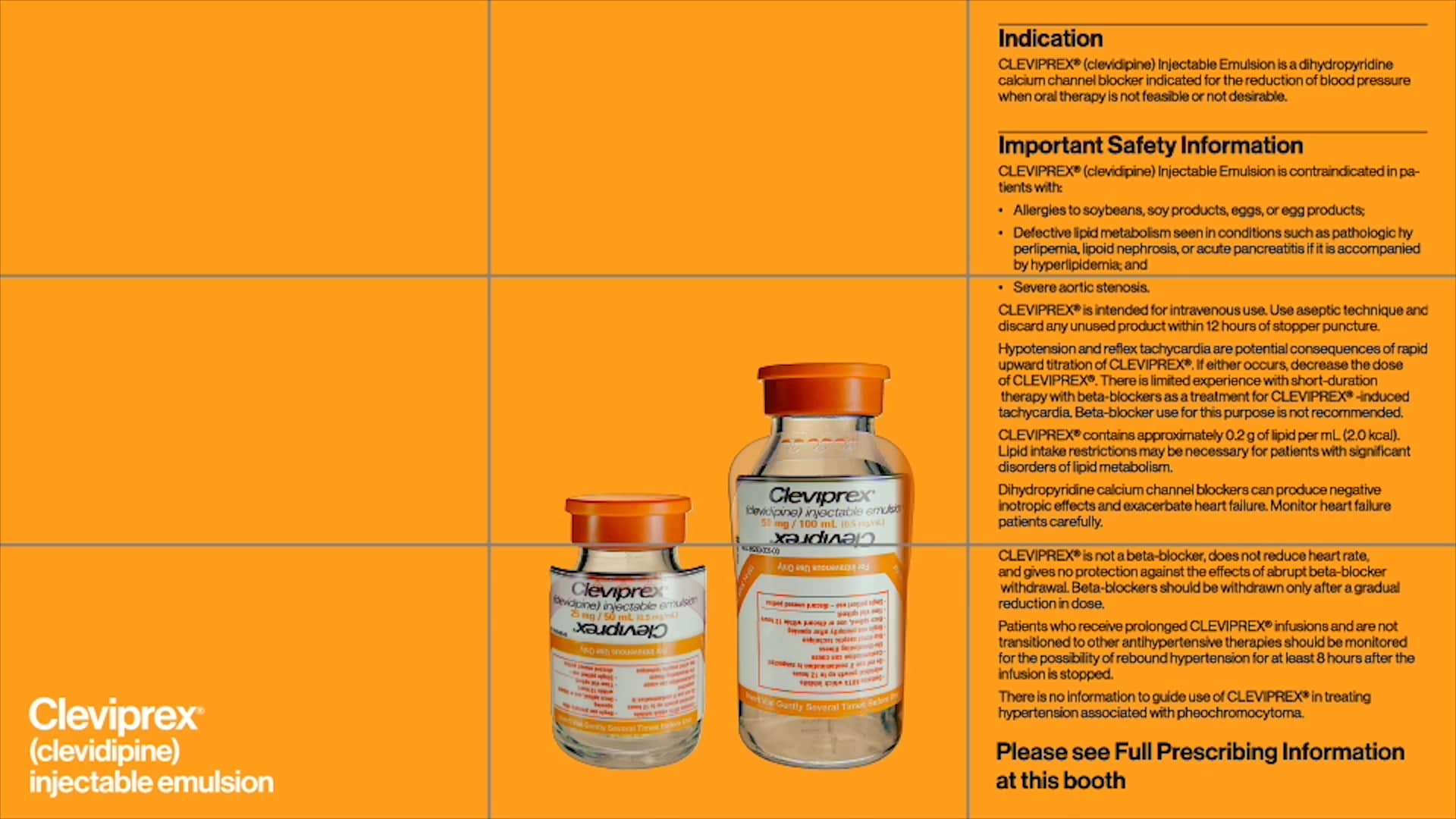 Cleviprex (Clevidipine) Injectable Emulsion Data/Info on Vimeo