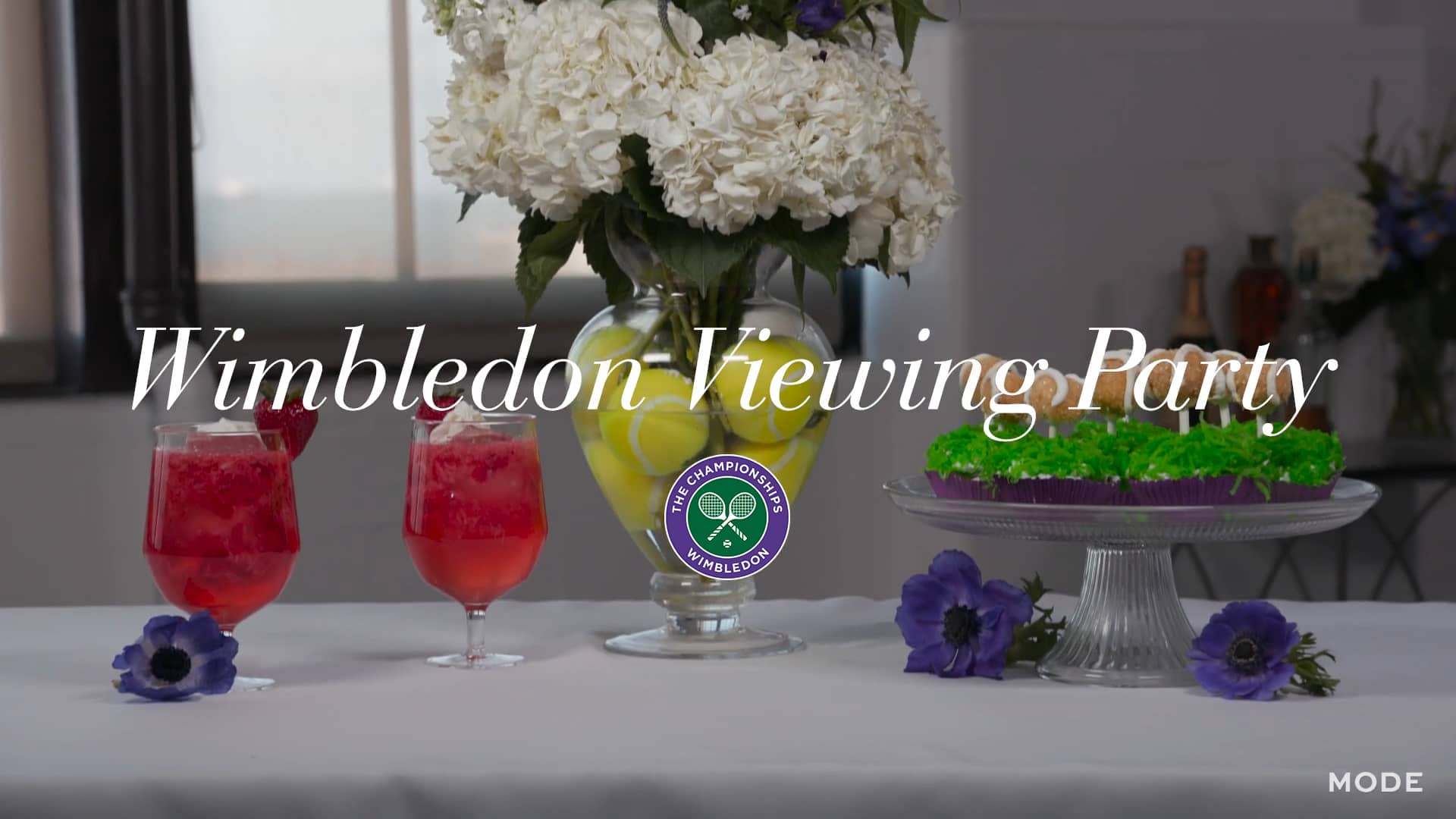 Game, Set, Match: Winning Ideas for a Wimbledon-Themed Party on Vimeo