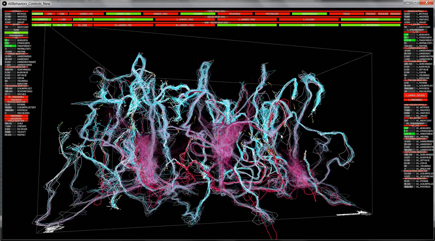 Culebra.Java Library | Multi Behaviors 3D Demo File on Vimeo