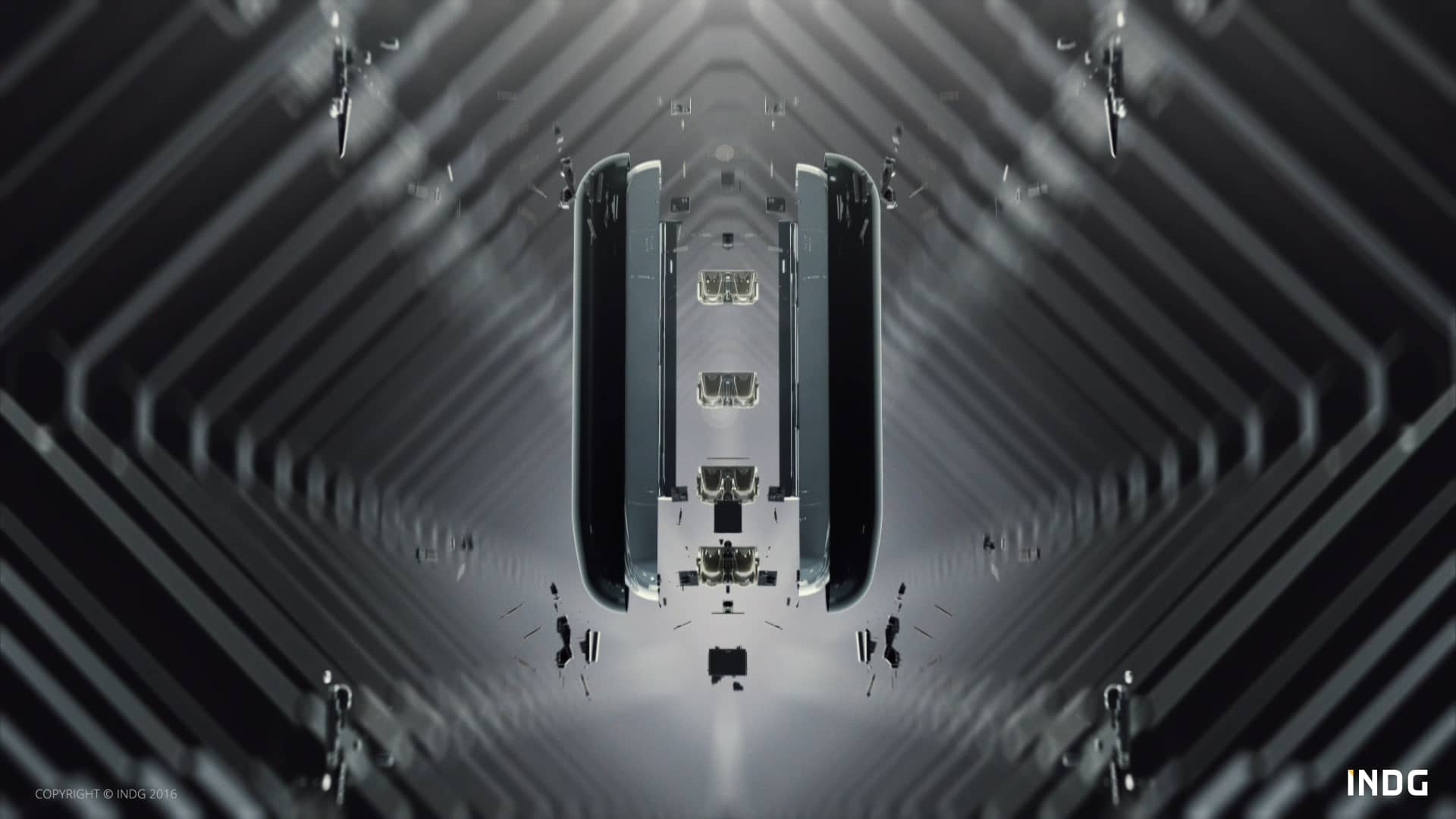 Delft Hyperloop | Exploded View Animation on Vimeo