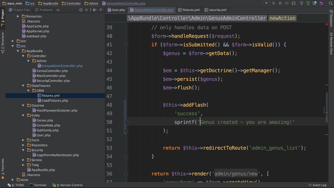 Fetch me a User Object! > Symfony 3 Security: Beautiful Authentication ... Fetch me a User Object! > Symfony 3 Security: Beautiful Authentication ...