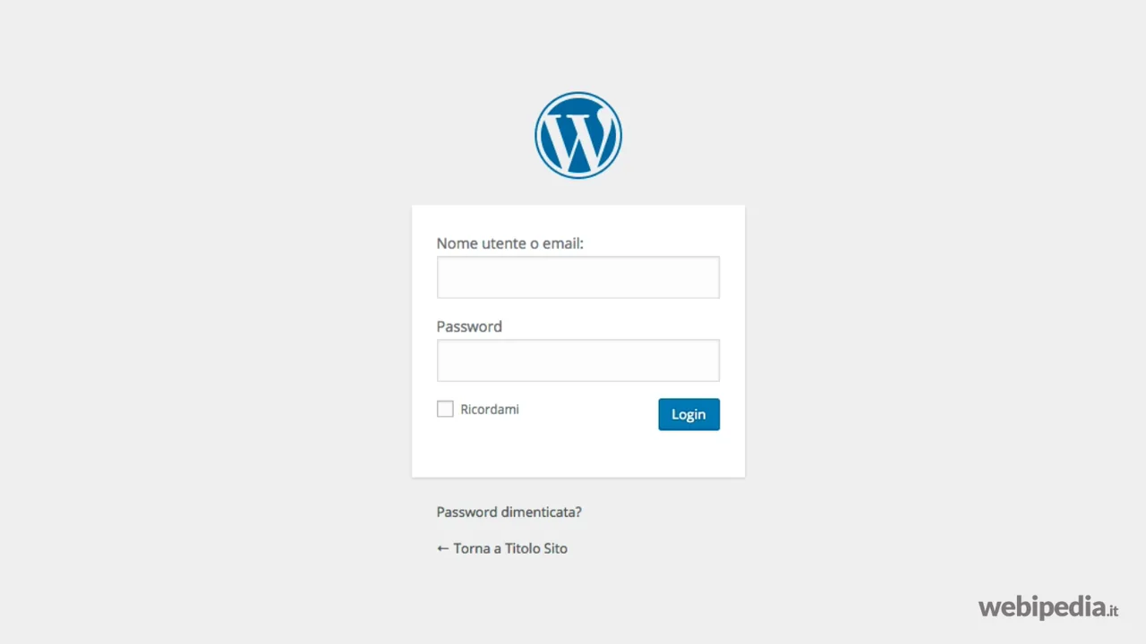 03 Installare WordPress lez on Vimeo