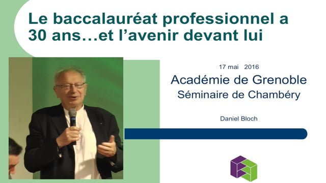 Vidéothèque académique Focus - Conférence de Daniel Bloch on Vimeo