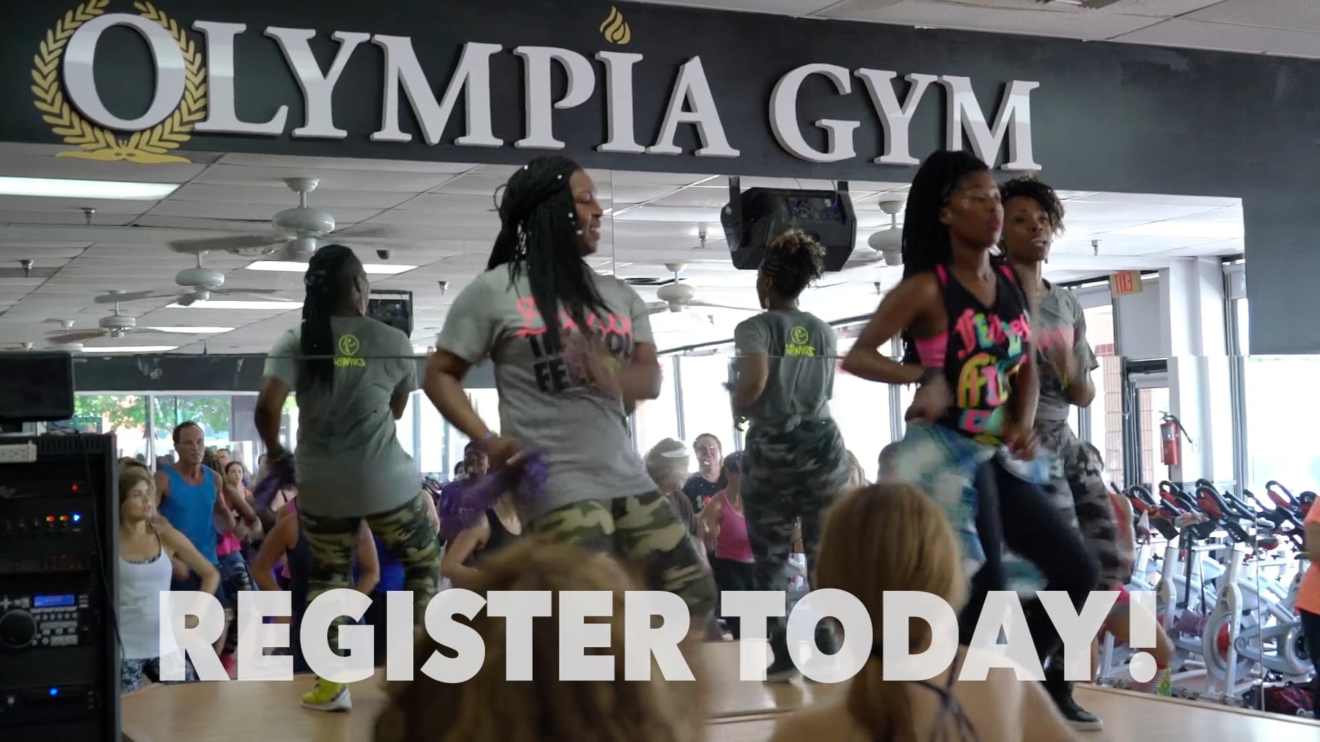 Zumba Video with creator Alberto "Beto" Perez at Olympia Gym