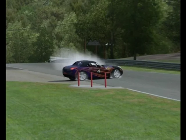 iRacing collision detection bug? on Vimeo