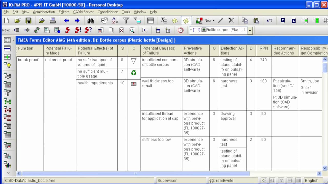 Introduction to APIS IQ-Software - FMEA made simple! on Vimeo