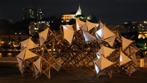 Cloud Pavilion from Jason Dembski on Vimeo.Cloud P... - Tumbex