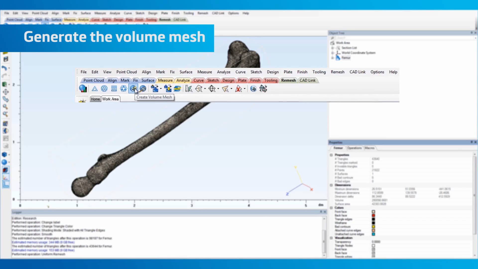 Tutorial: How to Mesh a 3D Model in Materialise 3-matic | Materialise ...