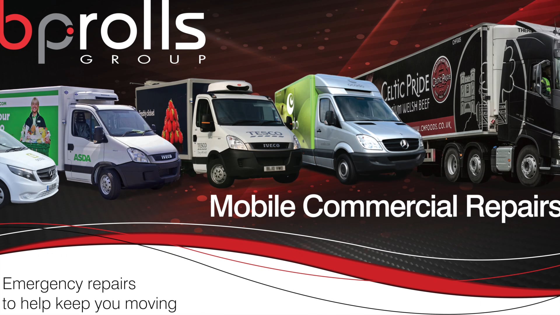 BP Rolls Mobile Commercial Vehicle Repairs
