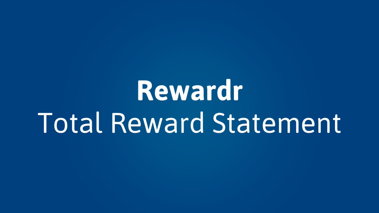 Total Reward Statement (TRS) on Vimeo